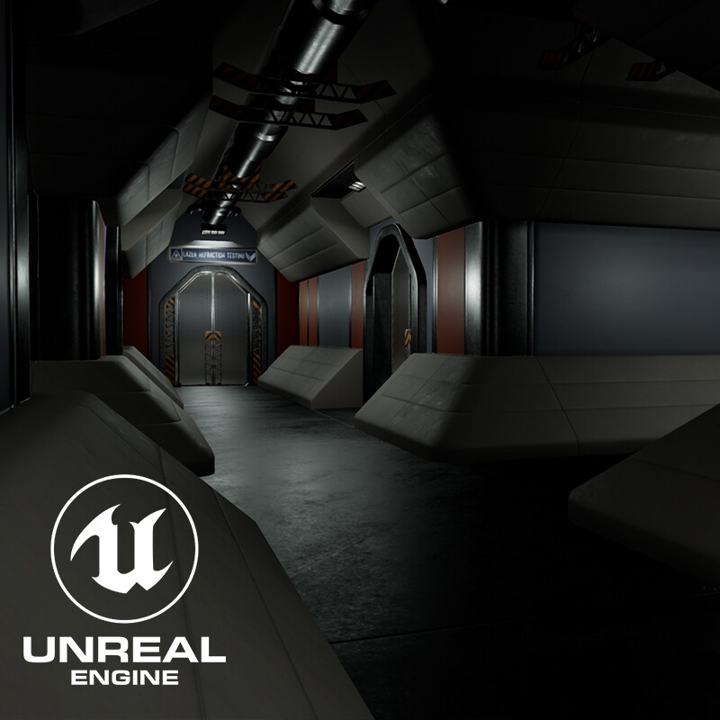 ArtStation - Alien Isolation Inspired - Corridor Modular Kit