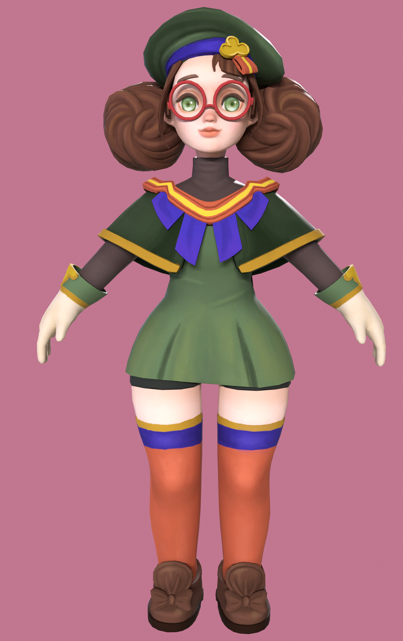 ArtStation - Magic School Girl