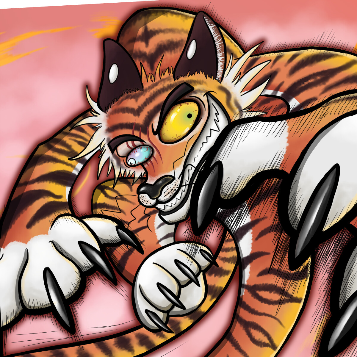 ArtStation - Crazy Tiger