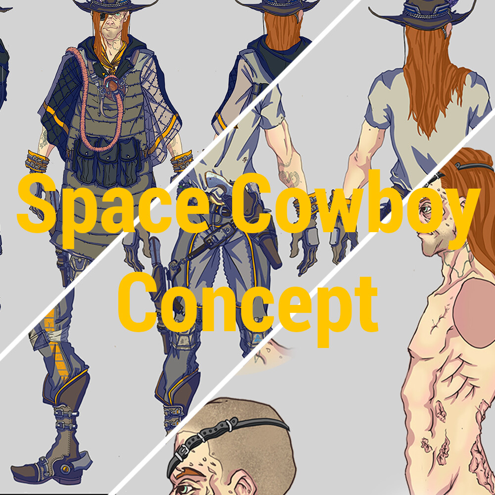 ArtStation - Some people call me the space cowboy