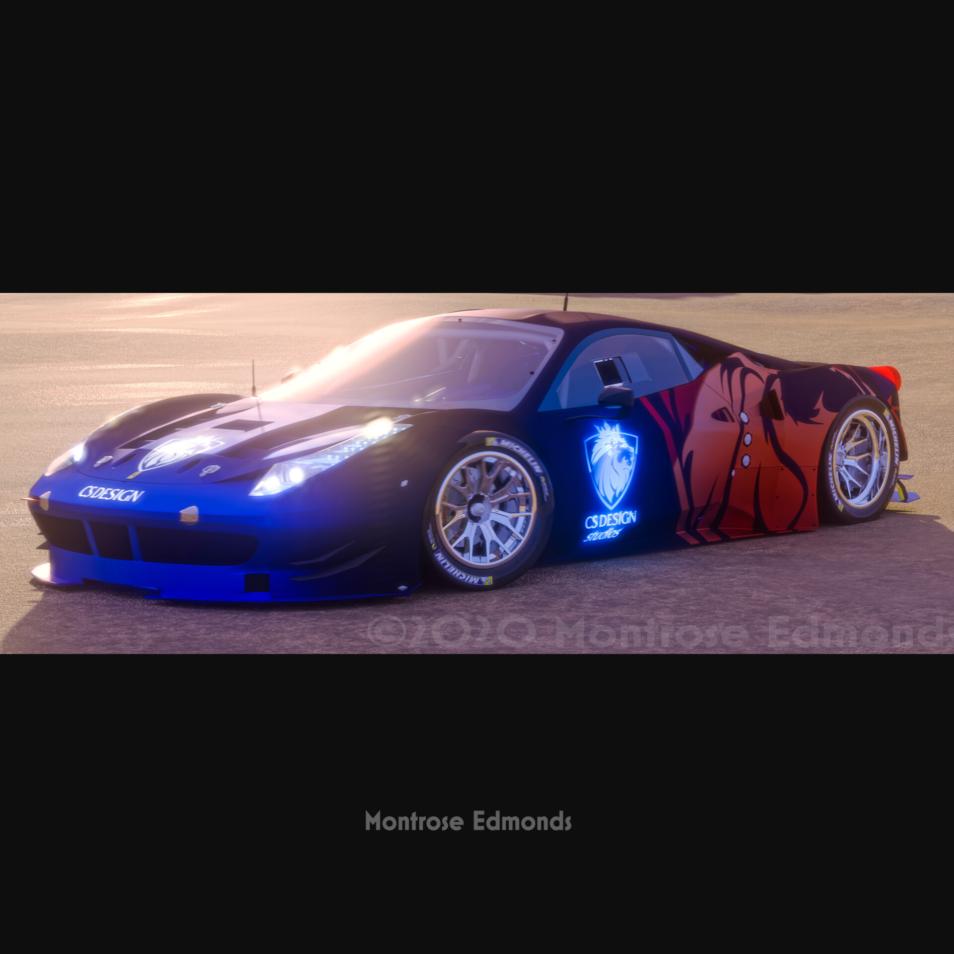 ArtStation - CS Design Vehicle Wrap Concept