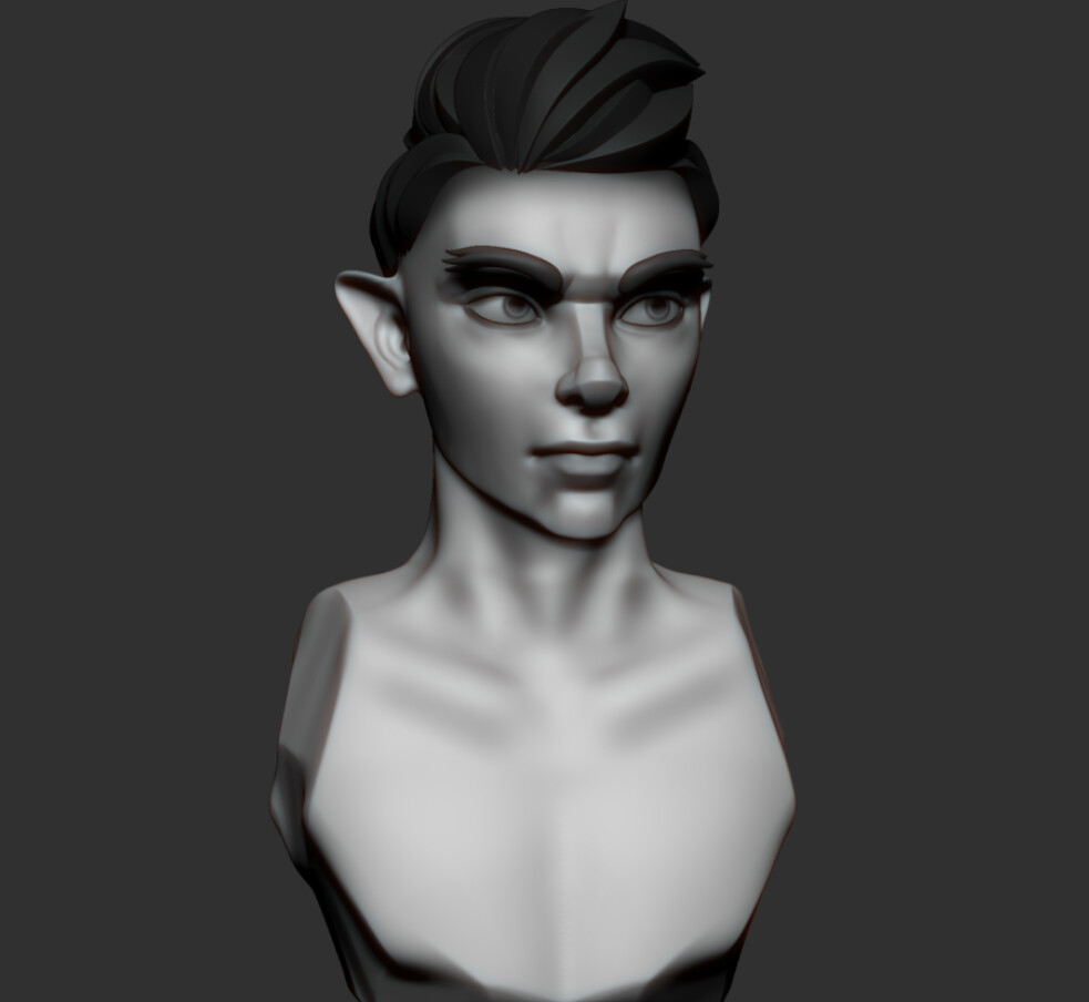 ArtStation - random elf dude, i dunno