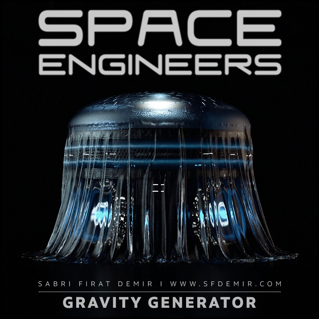 ArtStation - Gravity Generator For Space Engineers