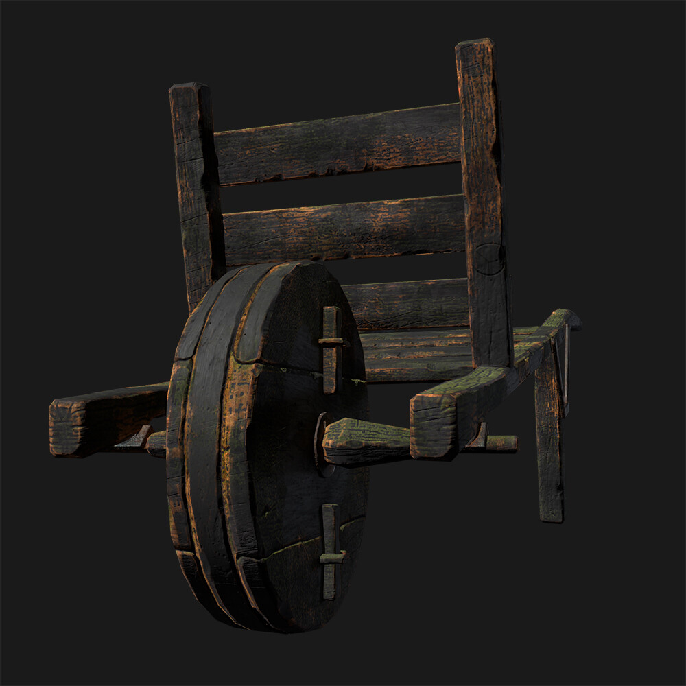 ArtStation - Wood Cart