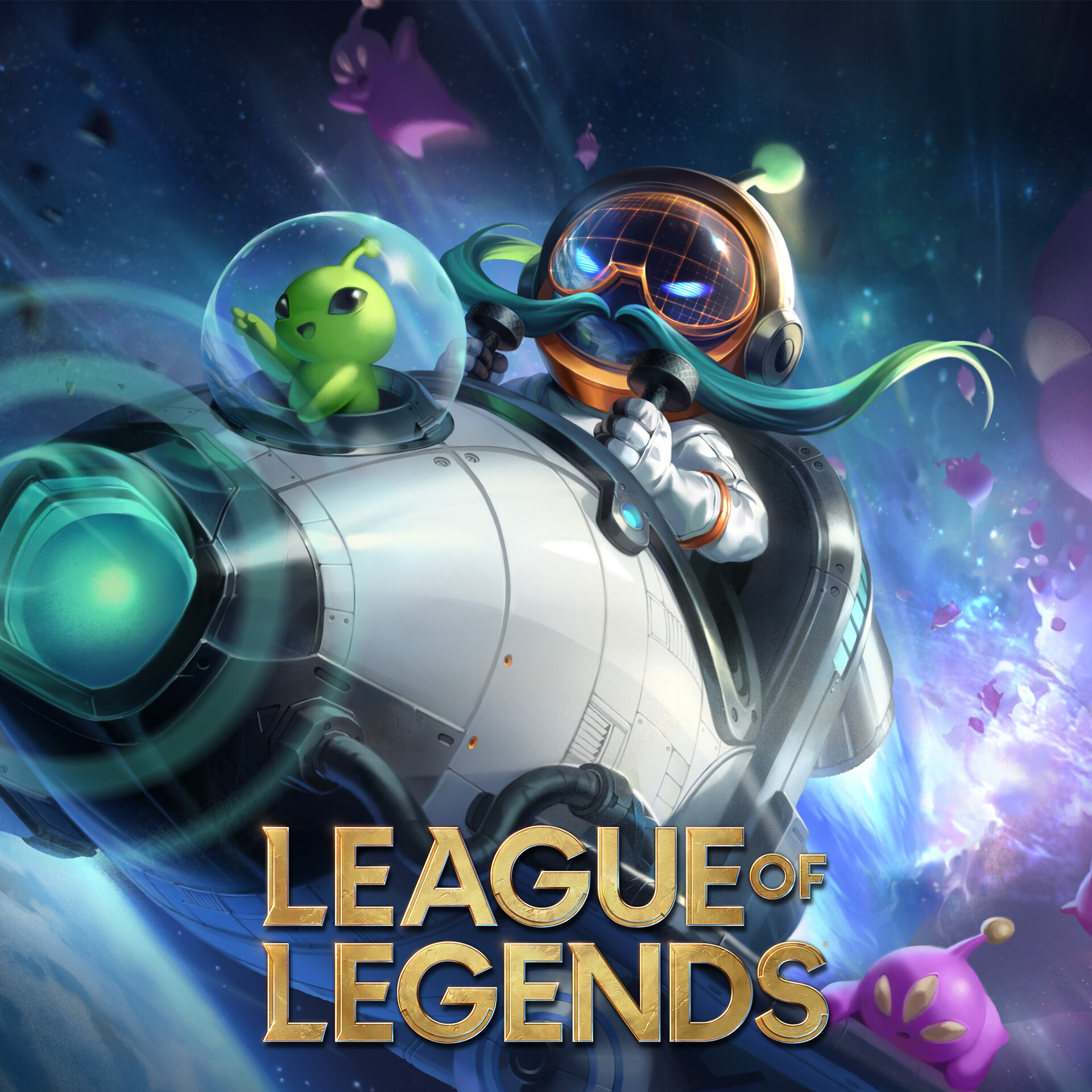 ArtStation - Astronaut Corki Splash Art for League of Legends