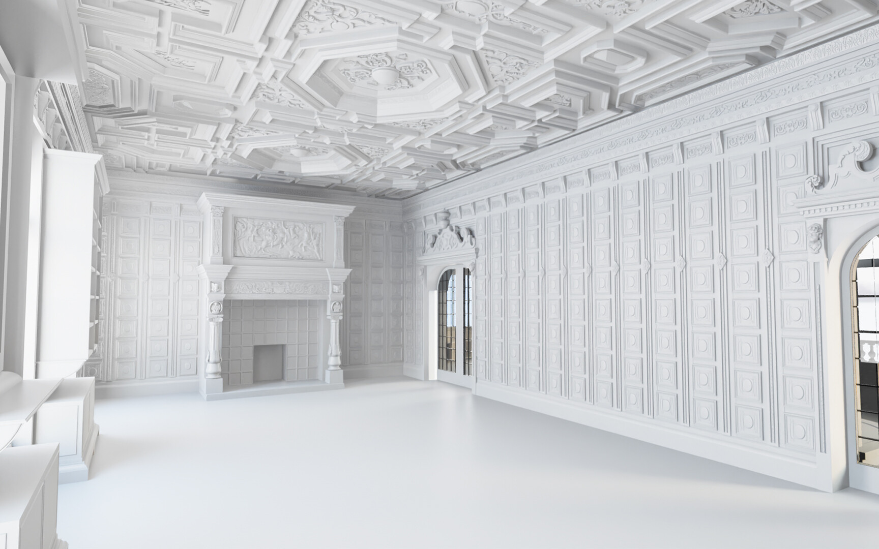 ArtStation - Castle 3D Modeling