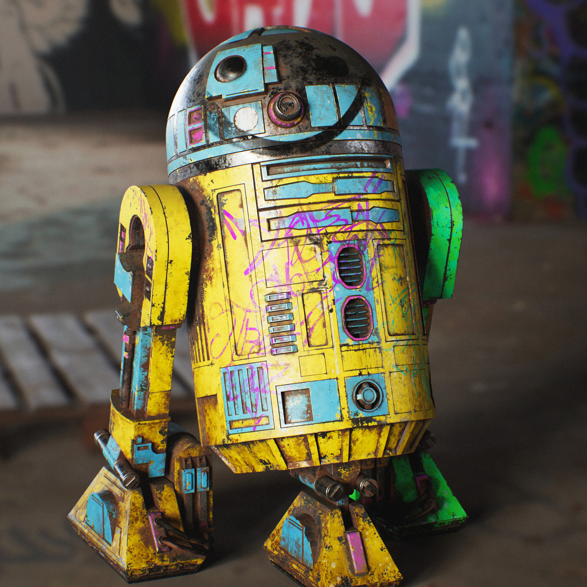 ArtStation - The real story behind R2 D2