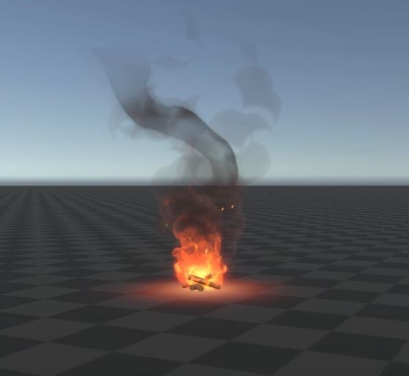 ArtStation - Stylized Campfire Effect