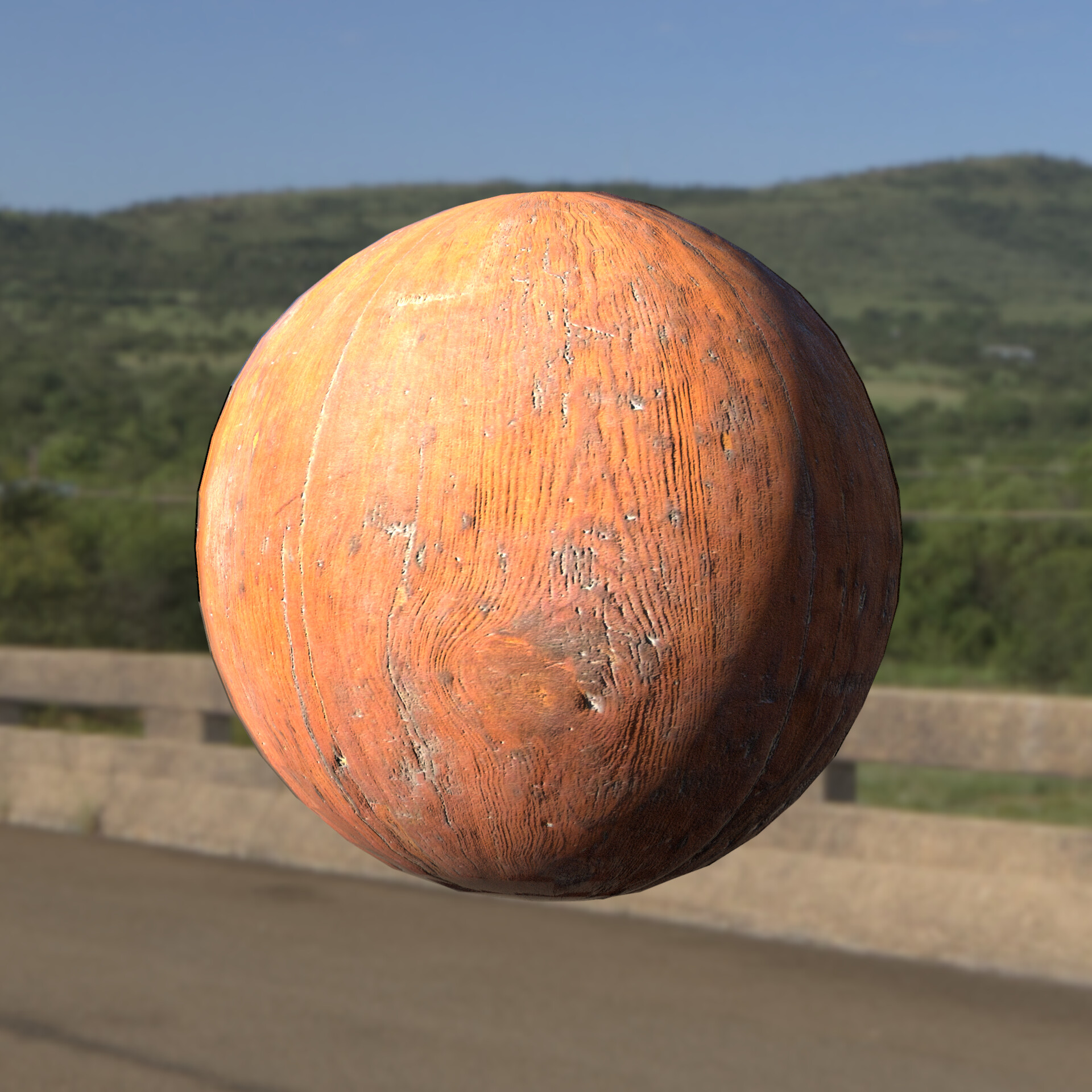 ArtStation - Old Wood Shader - Study