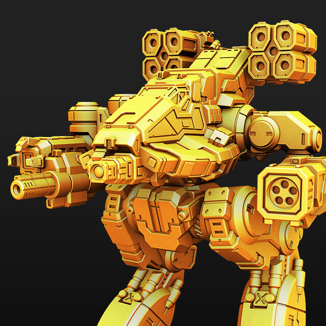 ArtStation - Bushwacker Mech