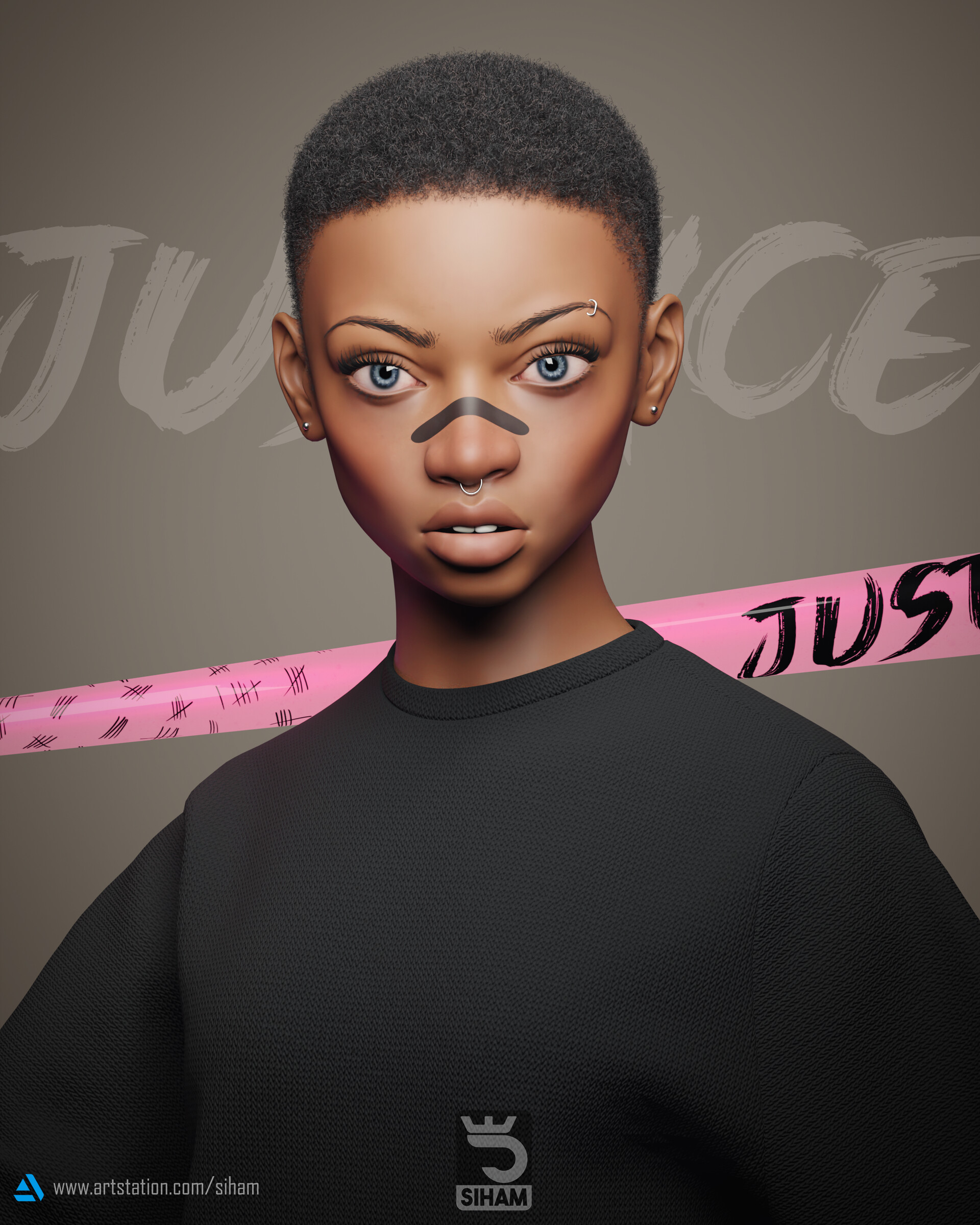ArtStation - Justice Girl