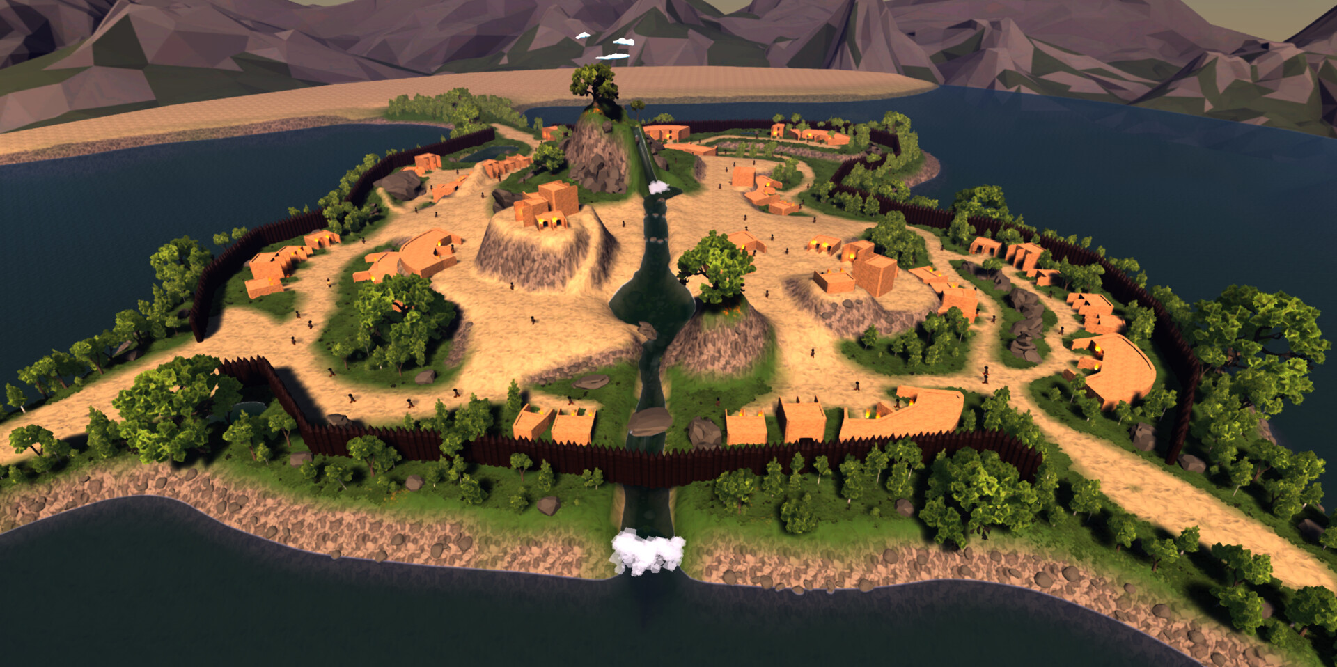 ArtStation - Troc : Between two streams