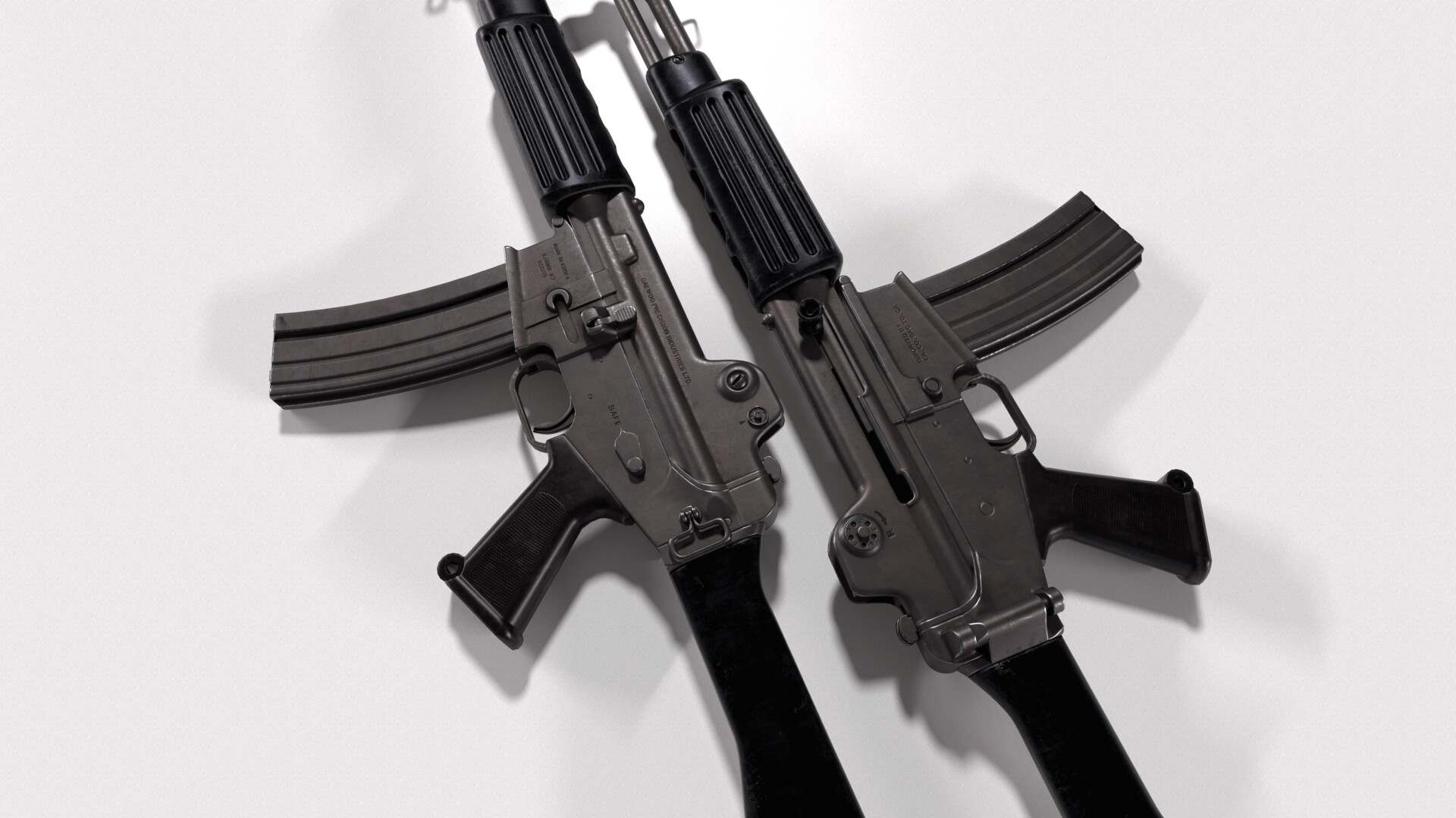 ArtStation - K2 Rifle gun