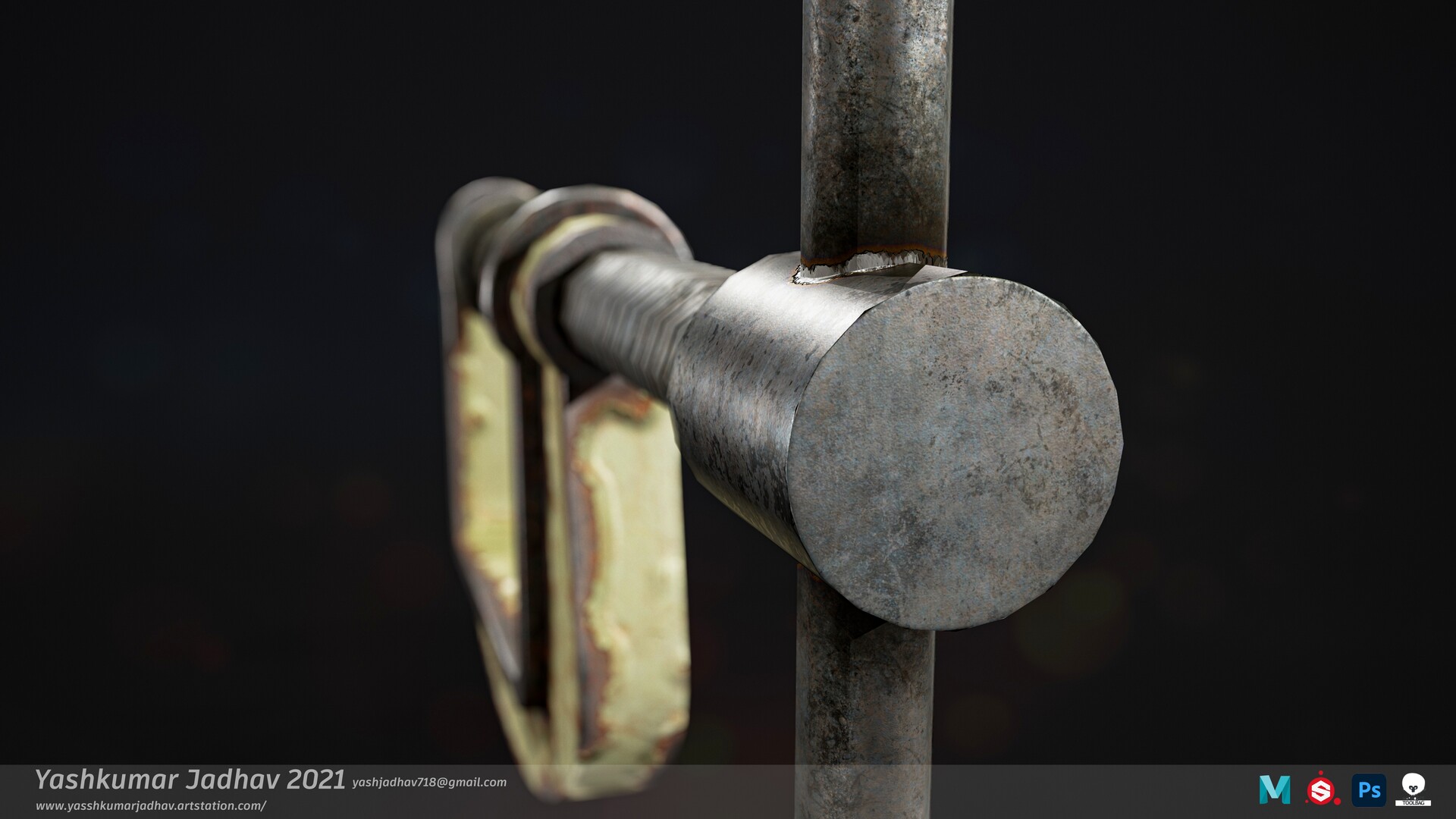 ArtStation - Vintage G'Clamp Clamp.