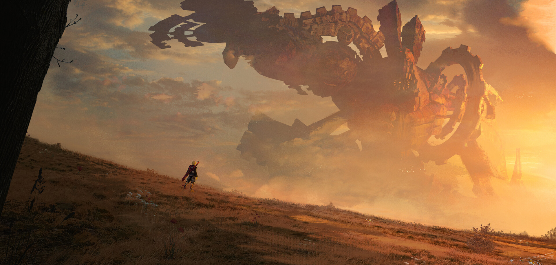 ArtStation - Xenoblade Chronicles - Mechonis (all day)