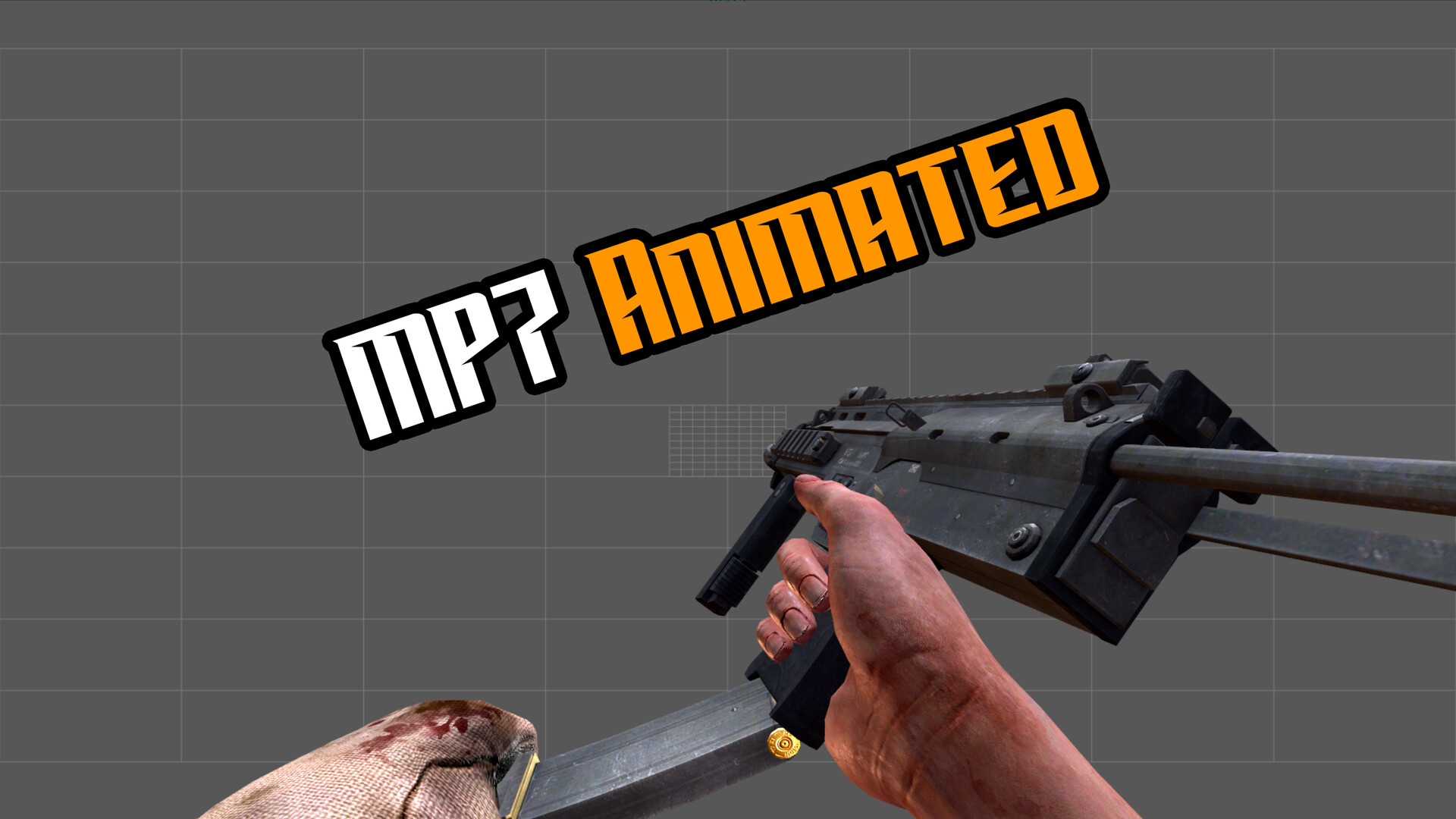 ArtStation - MP7 Animated