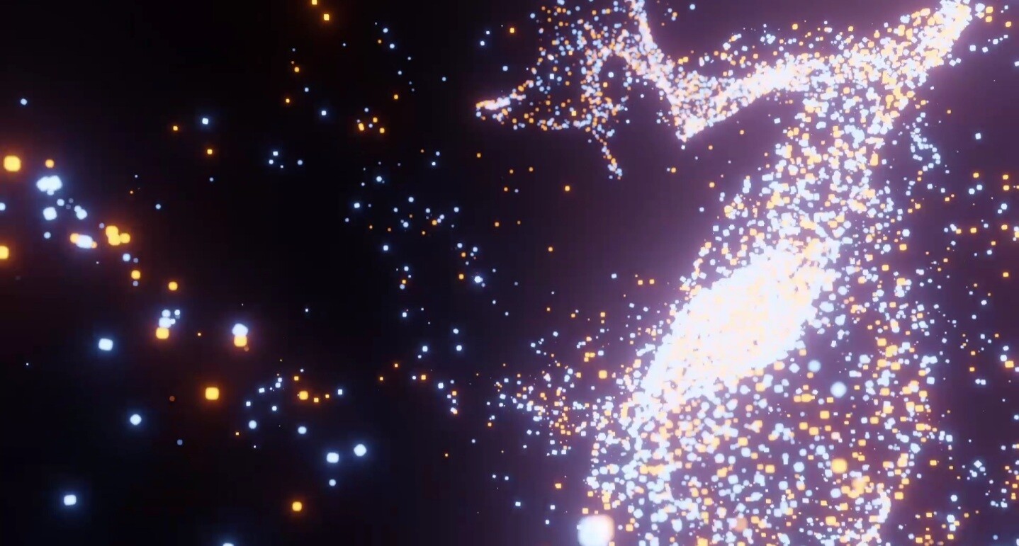 ArtStation - Particle Simulation: Swarm