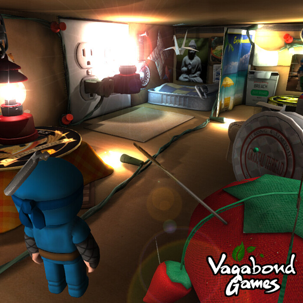 ArtStation - Project Nin: Overview of the Shoebox Scene