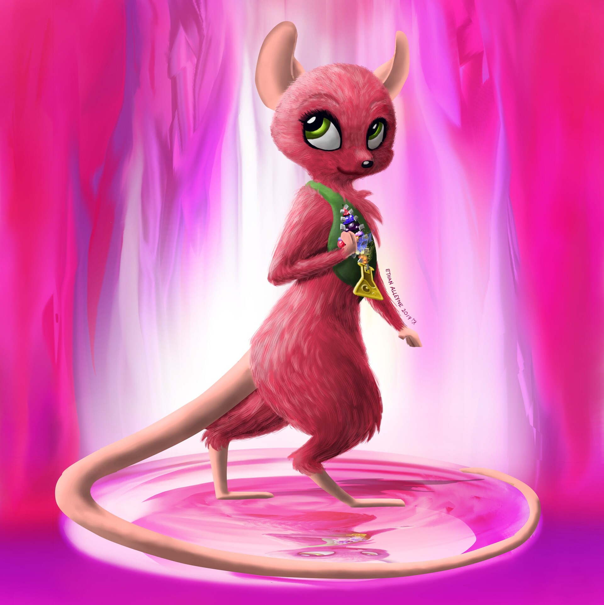 ArtStation - Frankincense "Frankie" / "The Red Rat" from Ratatouille ...