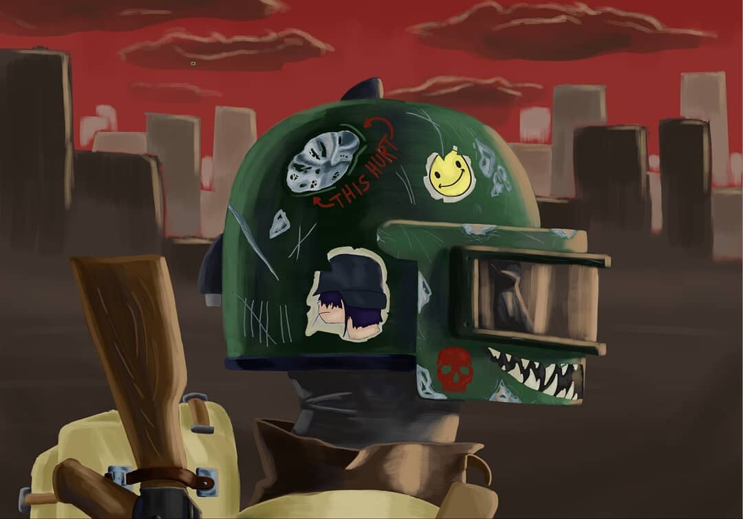 ArtStation - altyn helmet guy.