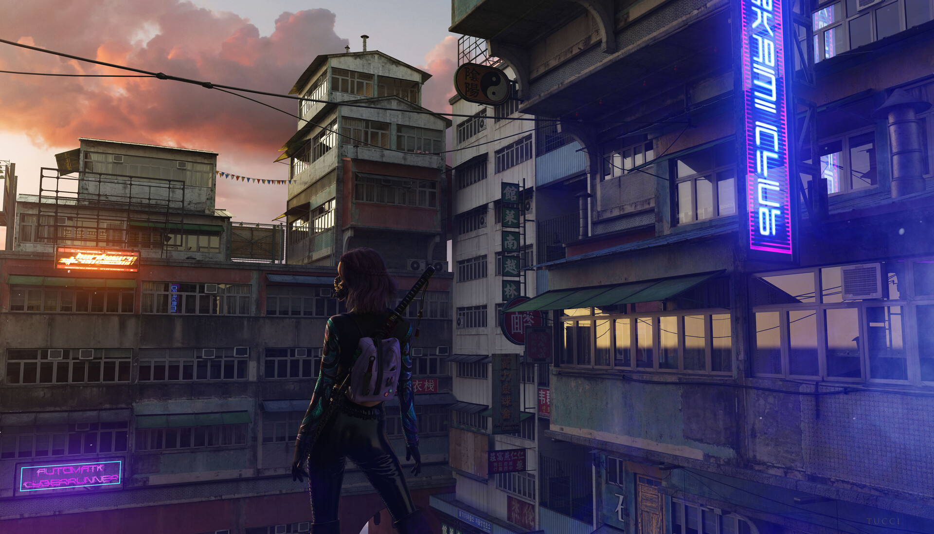 ArtStation - DISTRICT 9 / City Night series