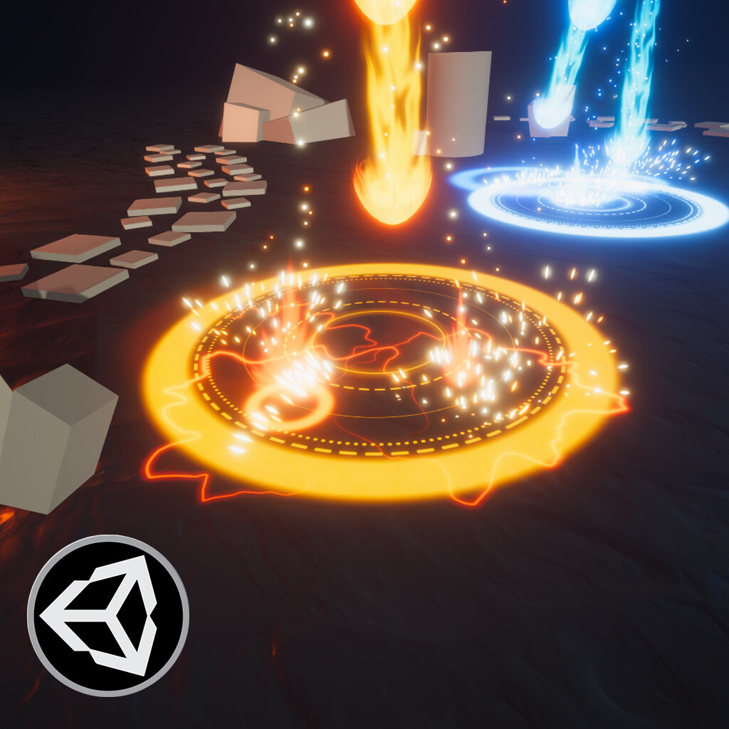 ArtStation - AOE vfx Unity