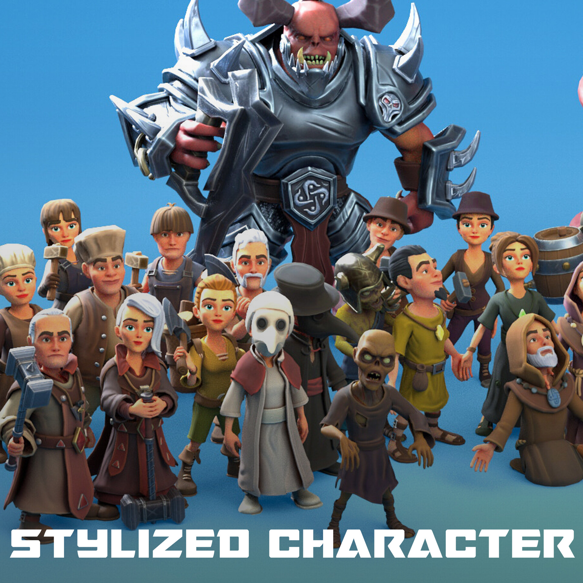 ArtStation - Stylized Game character