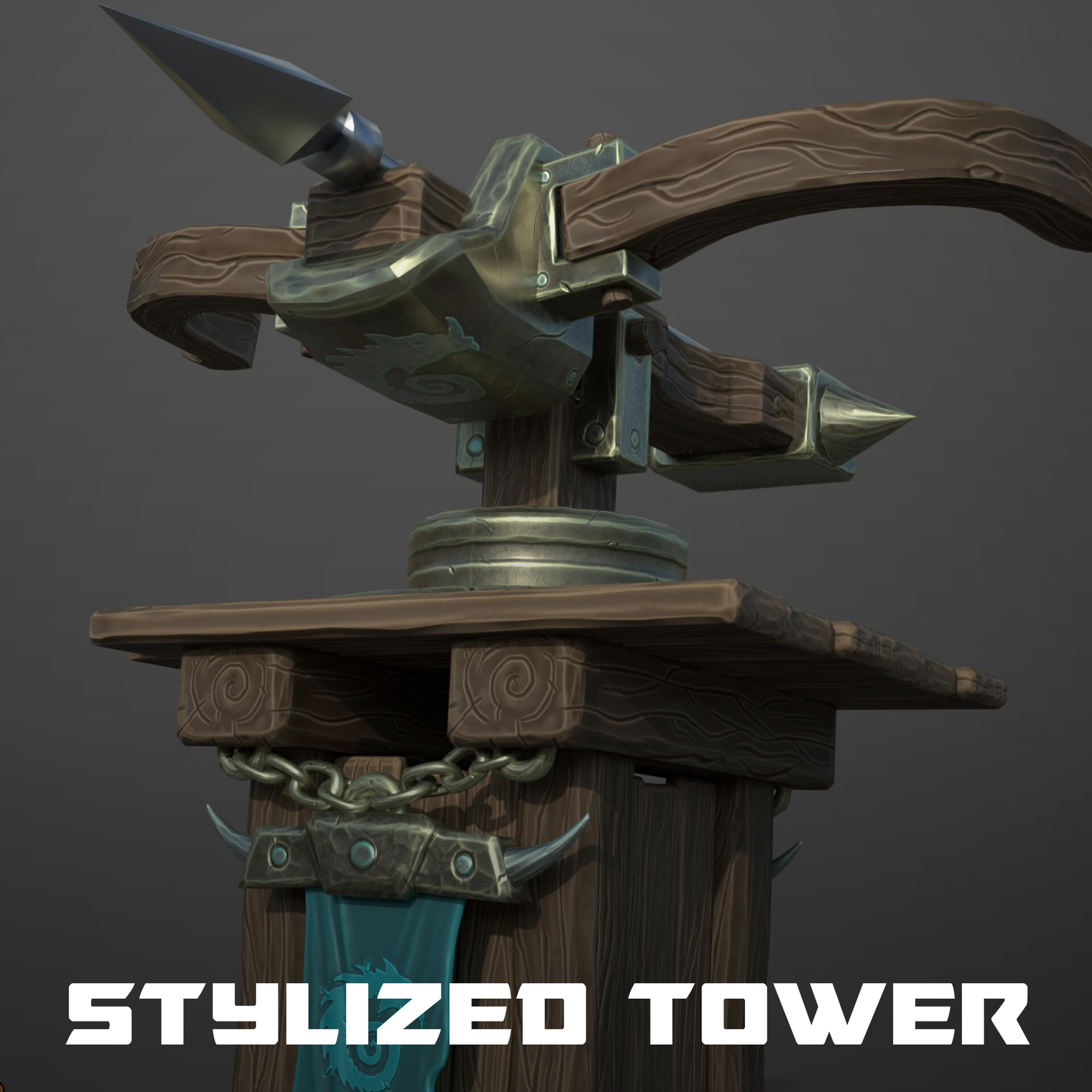 ArtStation - Stylized Tower