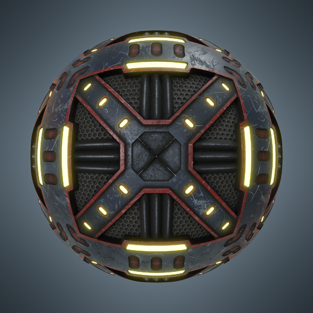 ArtStation - Sci-Fi Substance Material