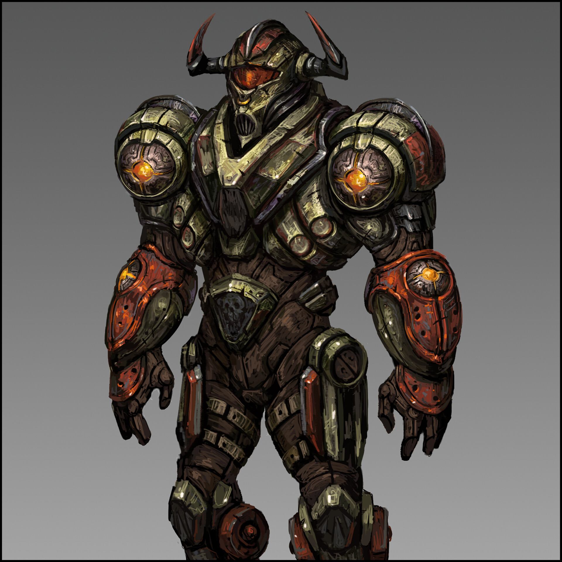 ArtStation - Raging Bull Armor