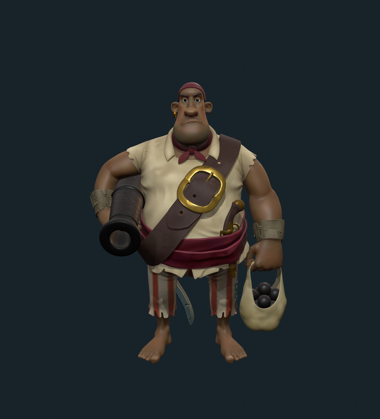 ArtStation - The pirate guy