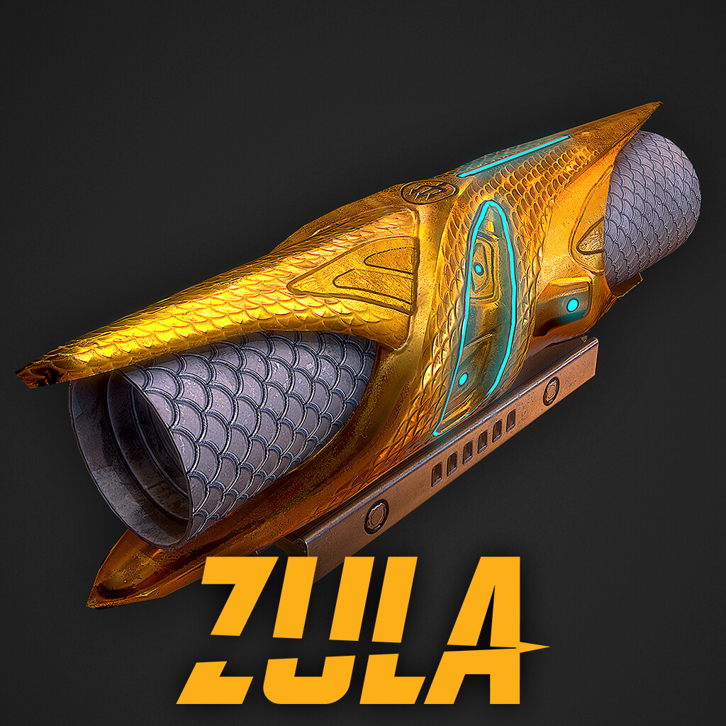 ArtStation - Atlantis Series Weapon Attachment