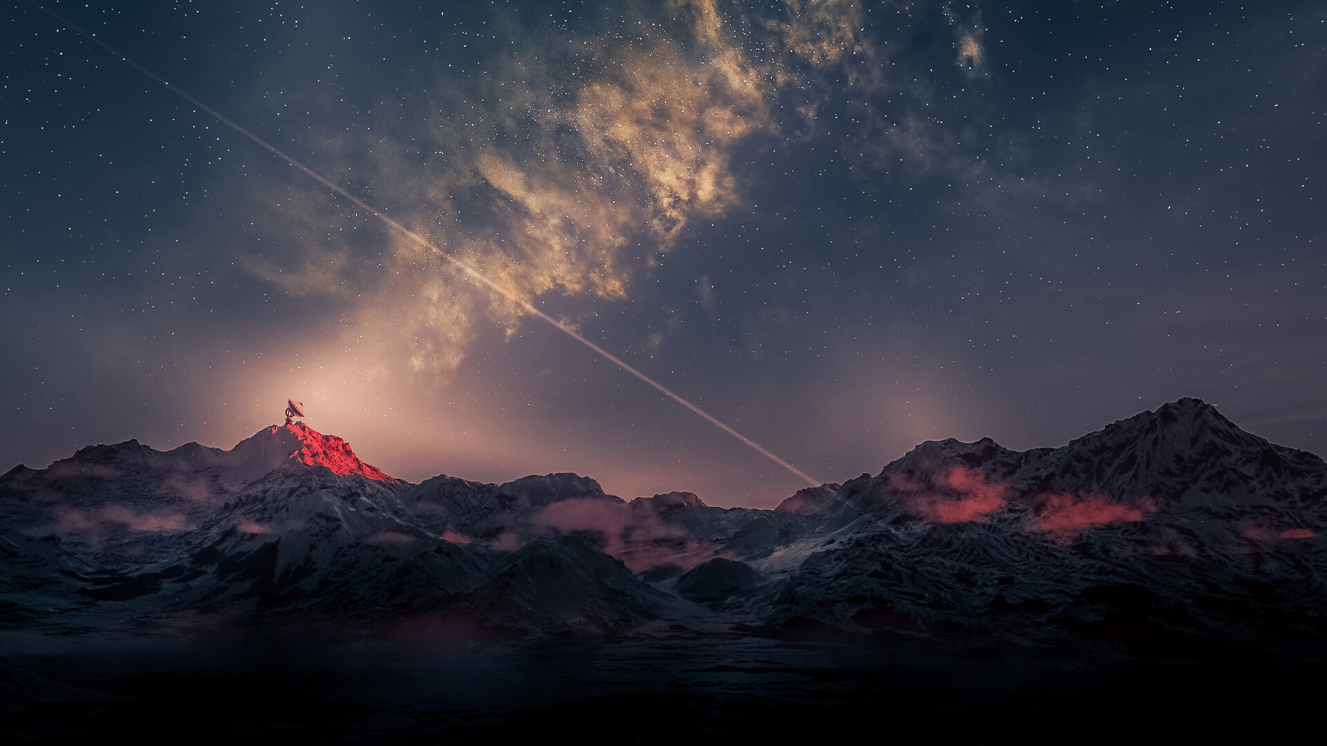 ArtStation - starry sky