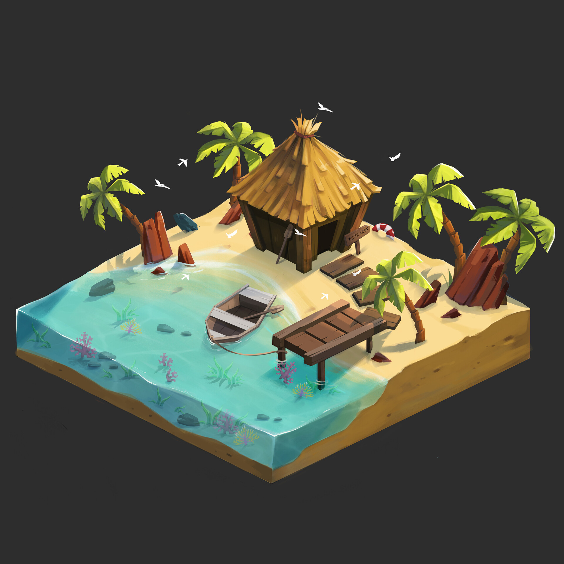 ArtStation - Diorama- Concept Art