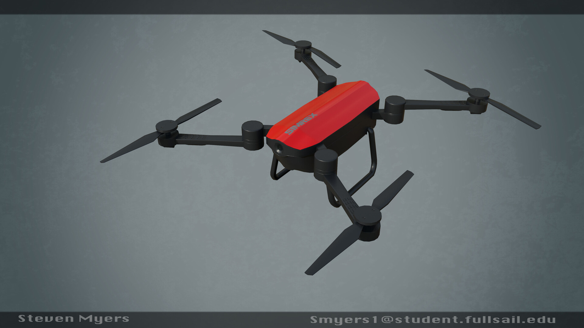 ArtStation - Simrex: X900 Drone
