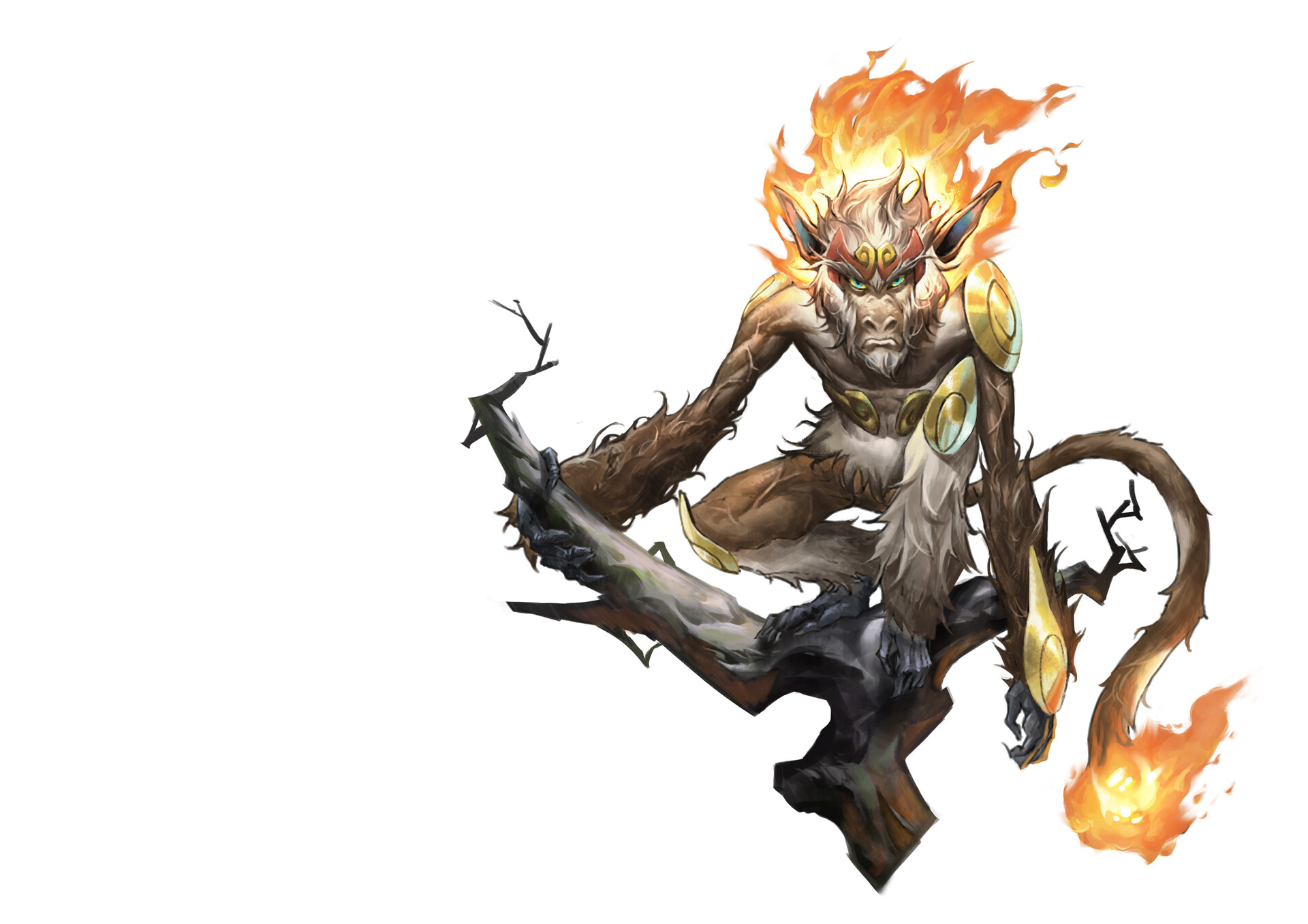 ArtStation - Pokémon_Infernape (Realistic)