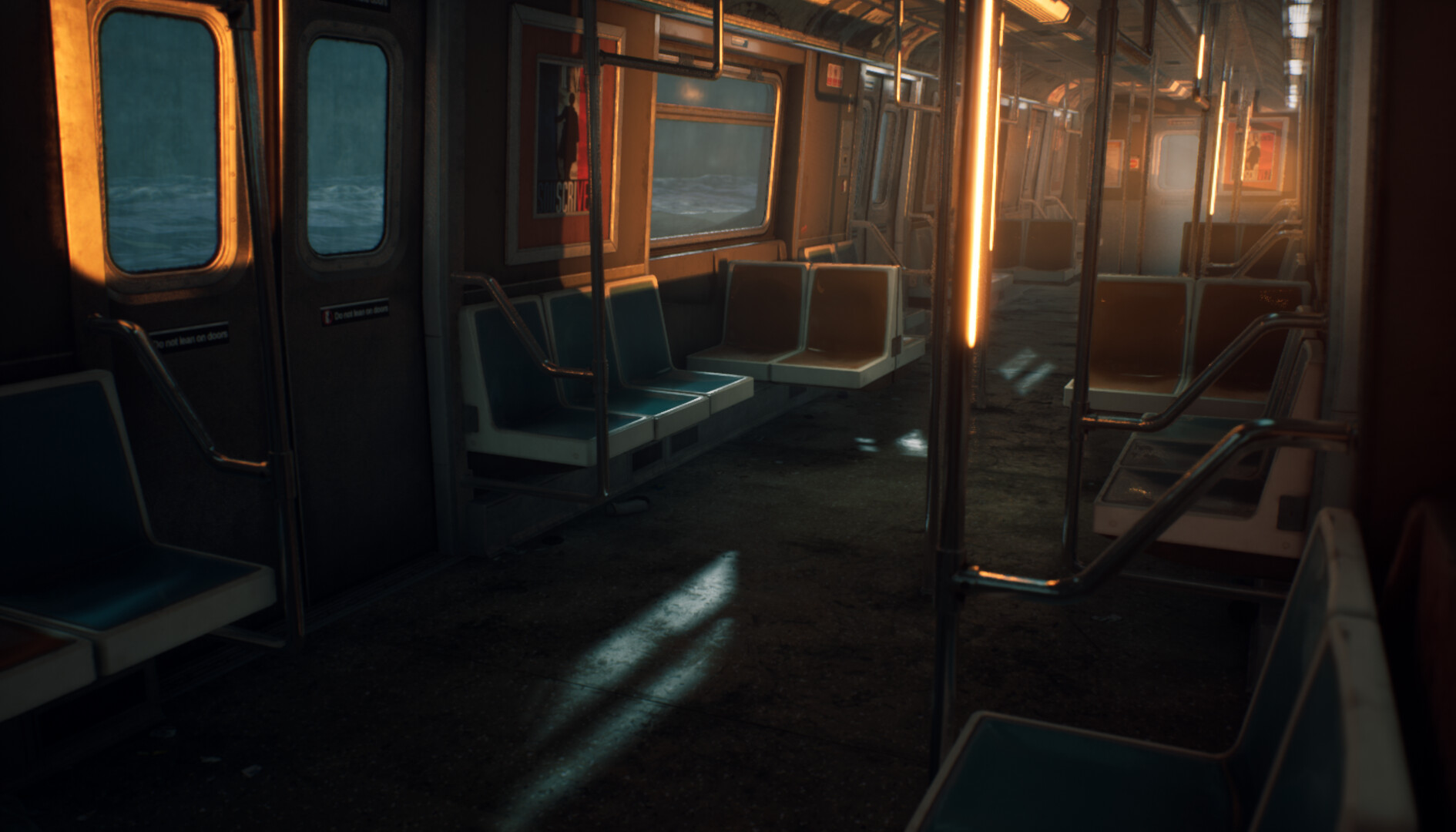 ArtStation - "Dunkirk" Subway car relight