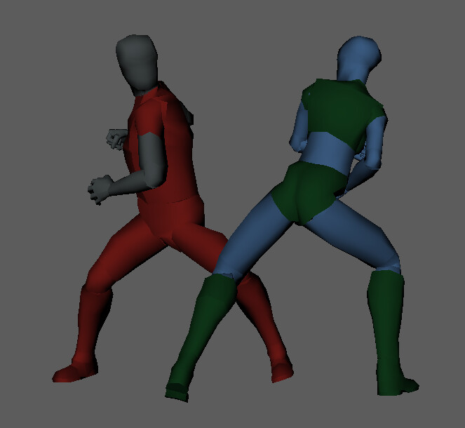 ArtStation - Animation - Fight Scene