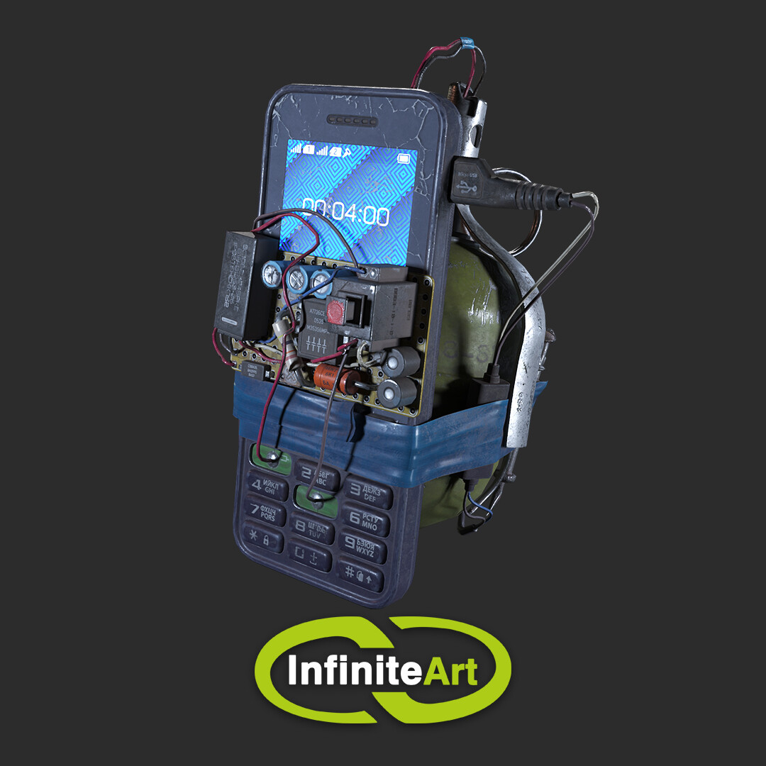 ArtStation - Explosive device
