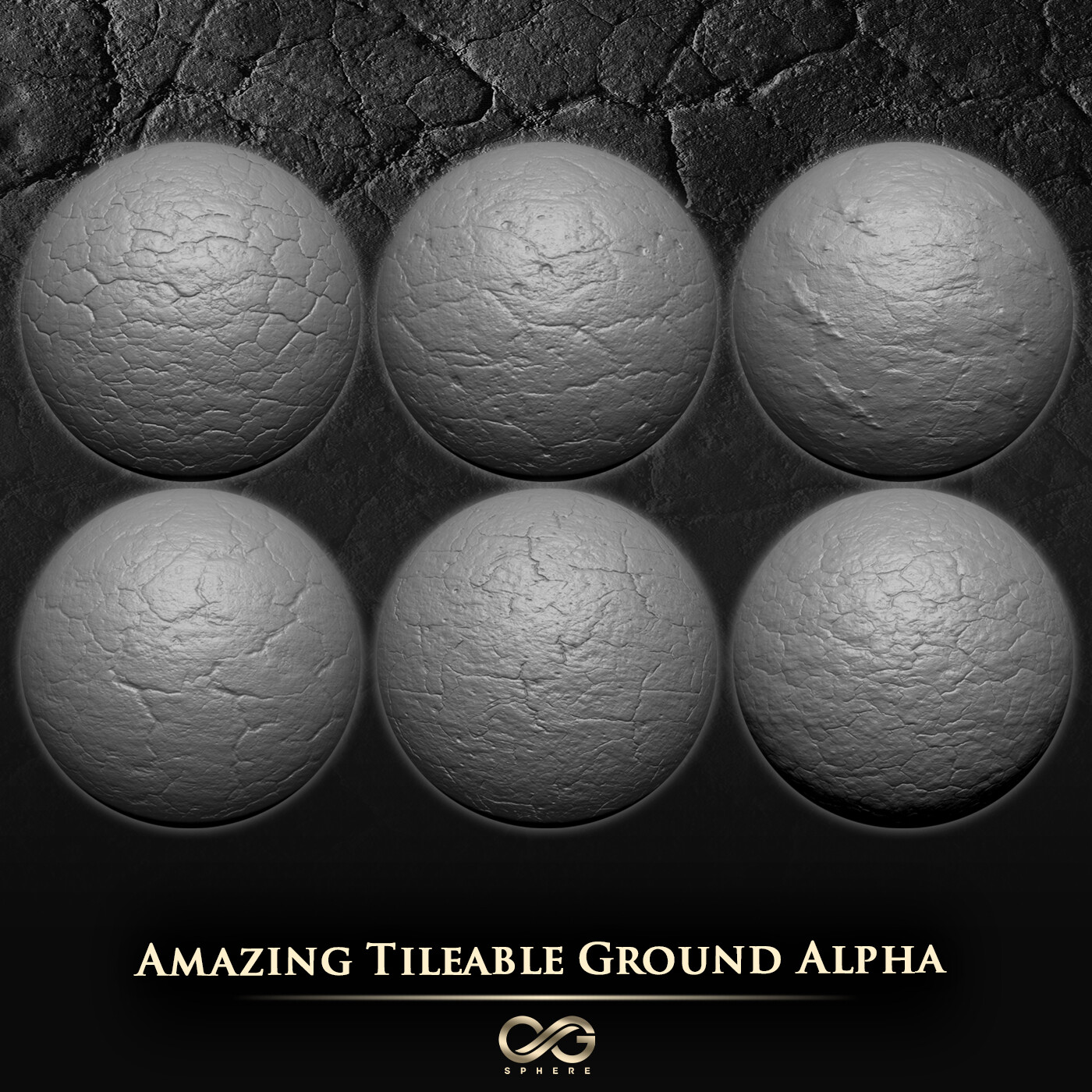 ArtStation - Amazing Tileable Ground Alpha ( Seamless )