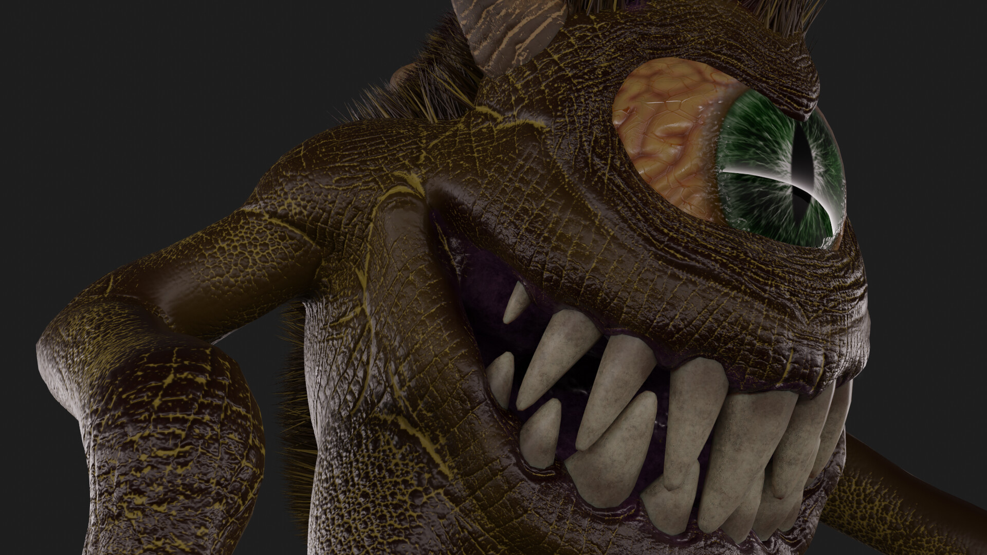 ArtStation - Eye Monster