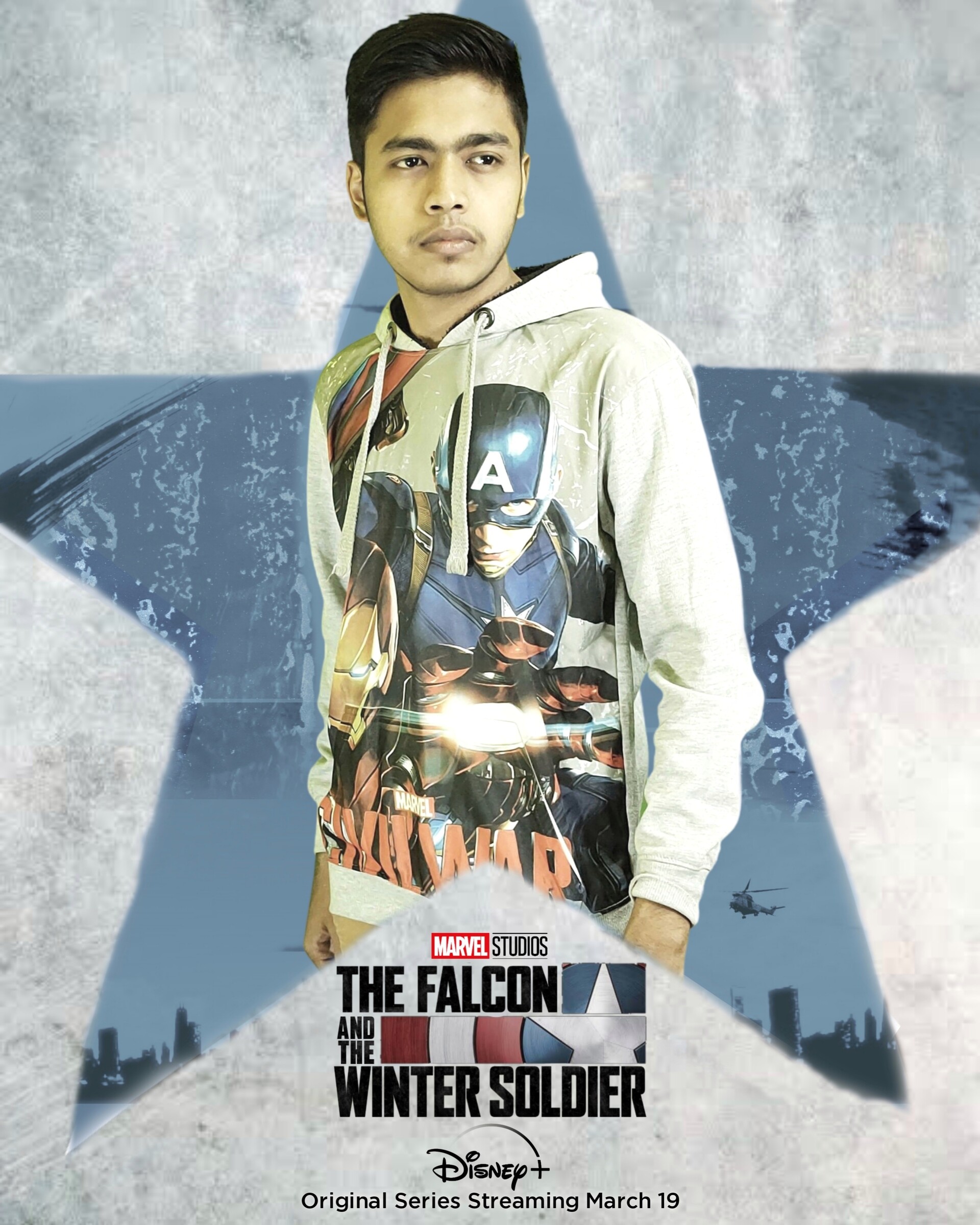 ArtStation - Falcon And The Winter Soldier- Poster Recreated