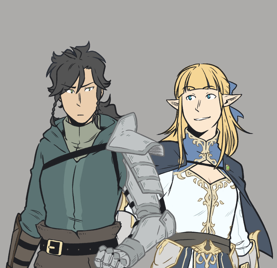 ArtStation - RPG Couple