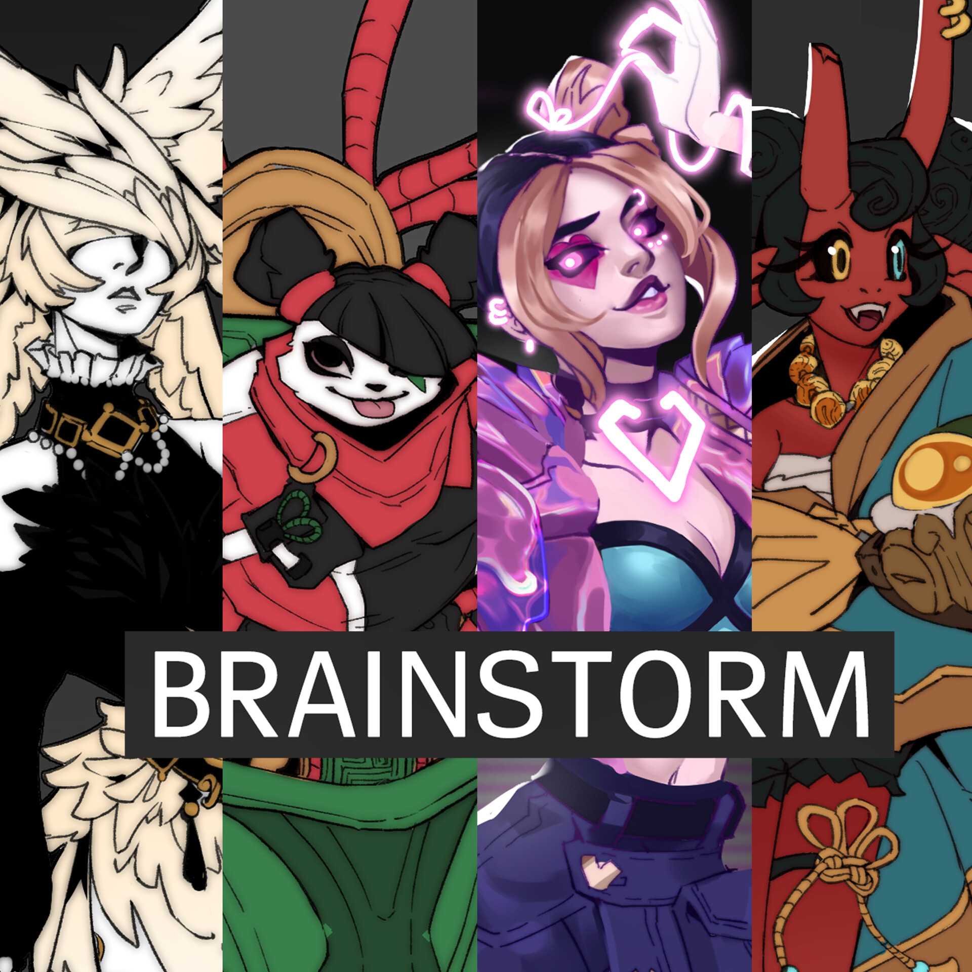 ArtStation - Brainstorm - Stylized Character Design