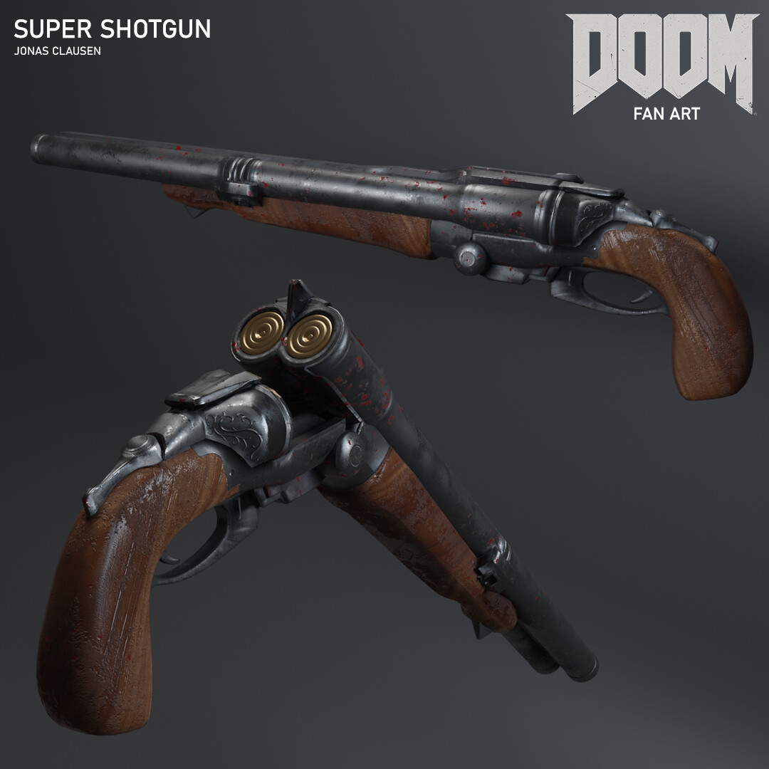 ArtStation - DOOM SSG