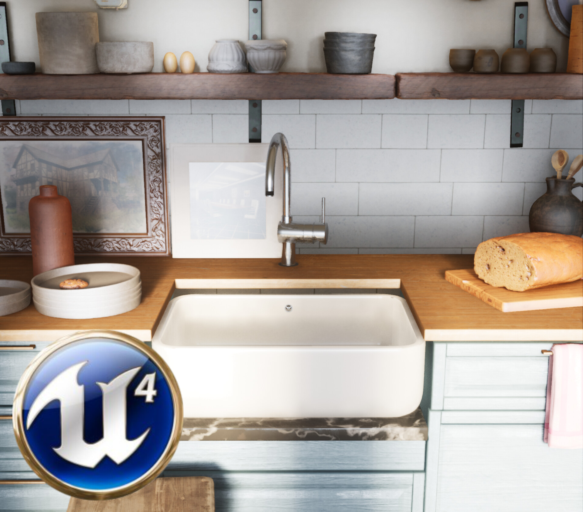 ArtStation - Kitchen in Unreal