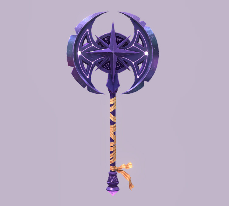 ArtStation - Shadow Axe of Stars