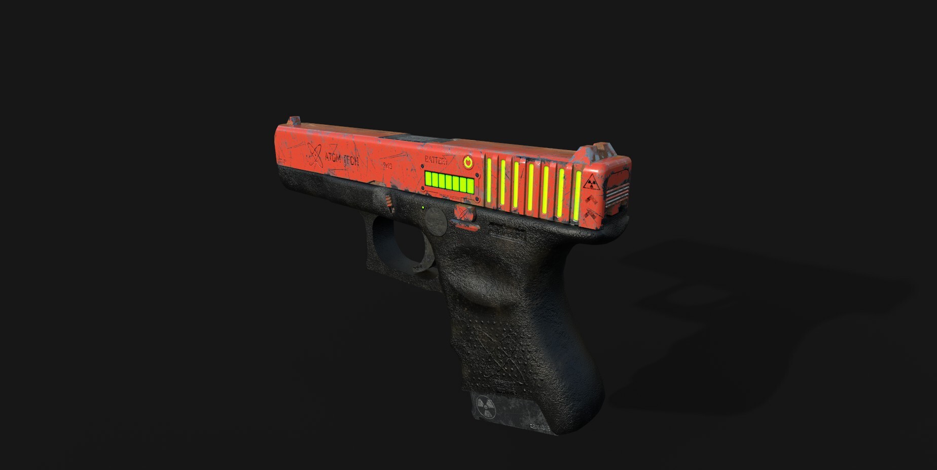 ArtStation - CS:GO Glock-18 | Futuristic Post-Apocalyptic Skin