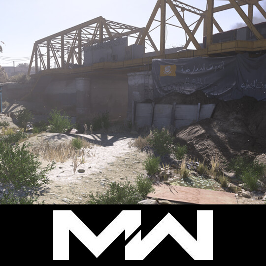 ArtStation - Call of Duty: Modern Warfare 2019 - Euphrates Bridge