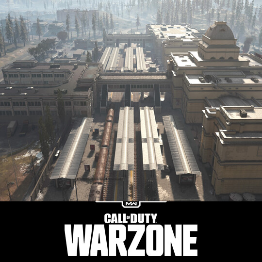 ArtStation - Call of Duty: Warzone - Verdansk Train Station